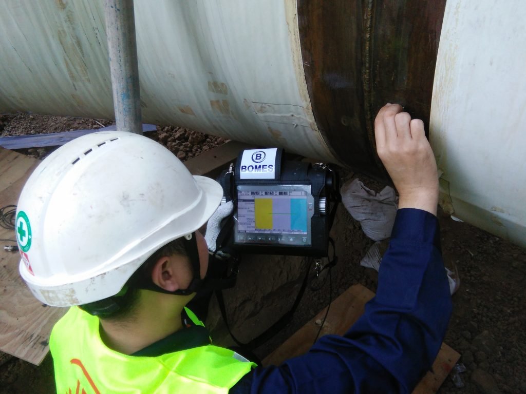 Ultrasonic Testing (UT) - Engineering Services in Myanmar: BOMES Co., Ltd.